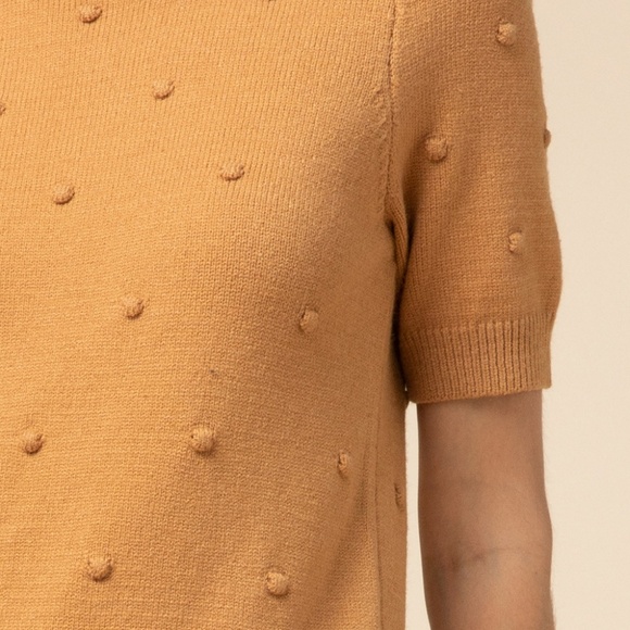 entro | Sweaters | Textured Dot Sweater | Poshmark